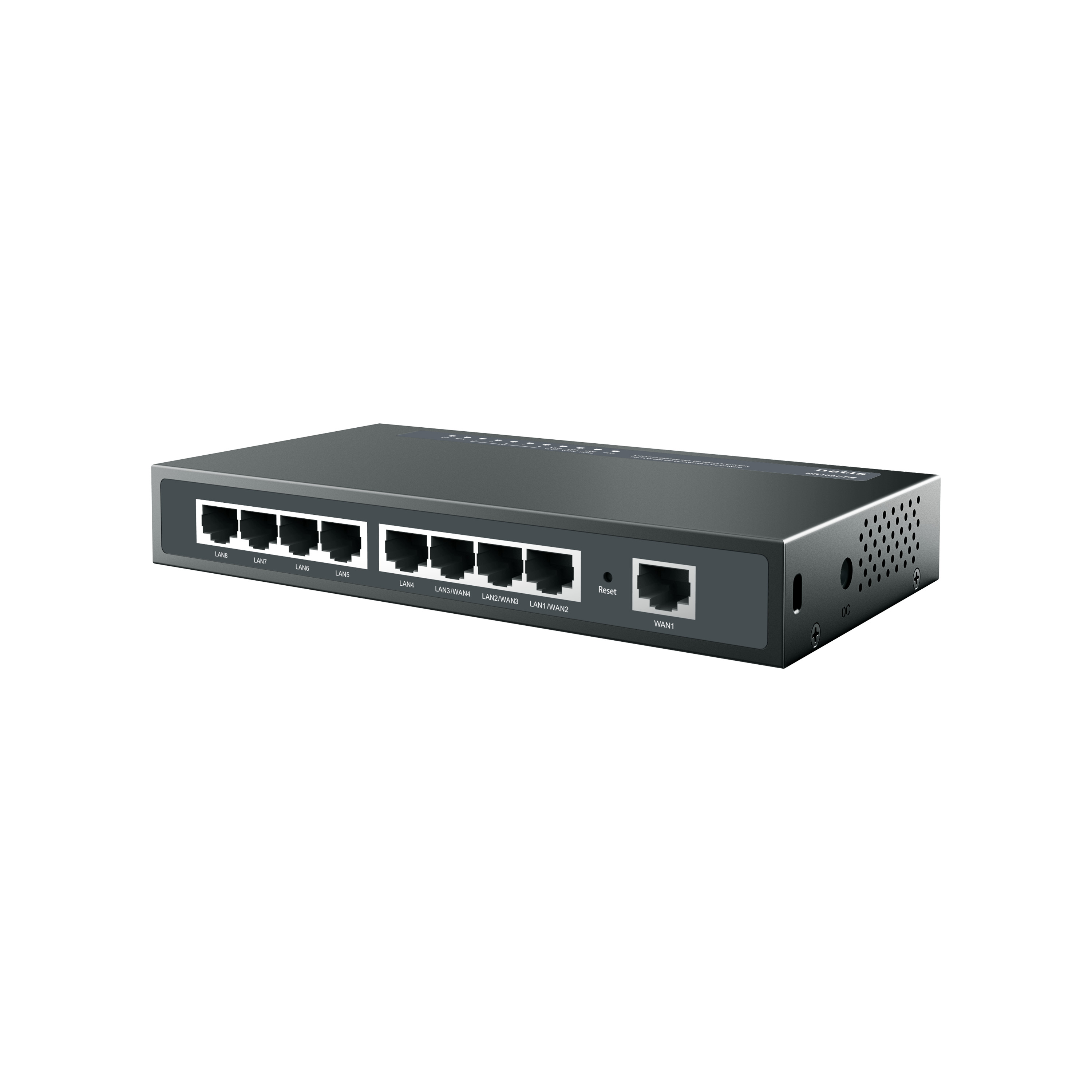 NR109GPE | 9-port Gigabit Enterprise-grade POE Router