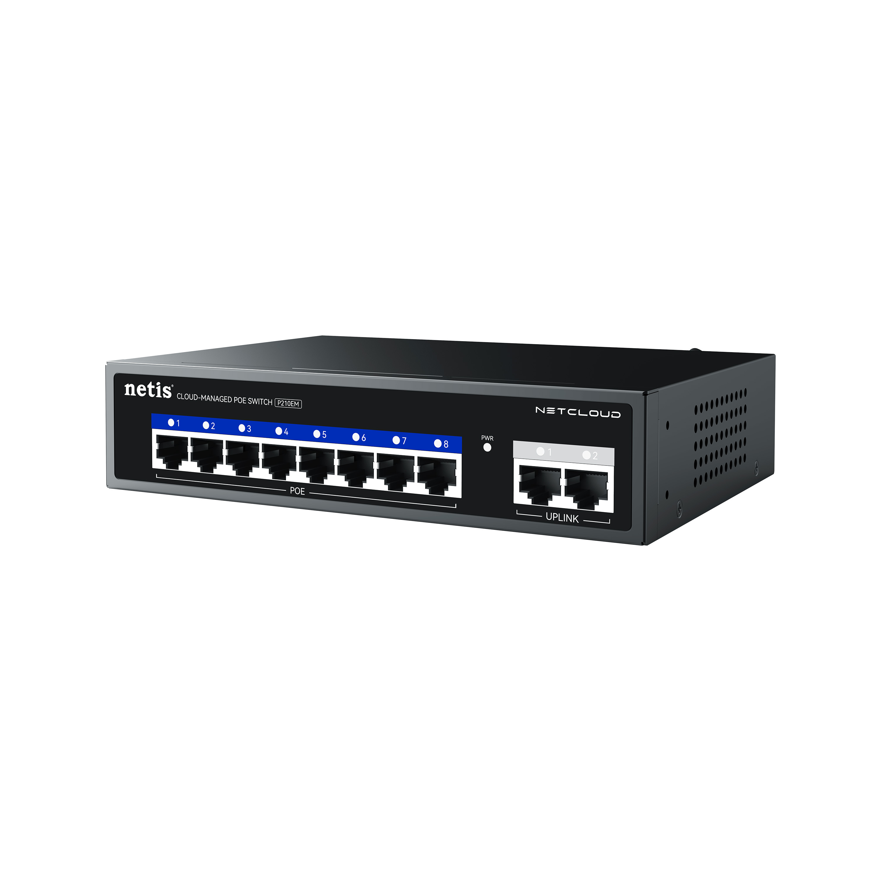 P210EM | 8FE POE+2FE Cloud Managed POE Switch